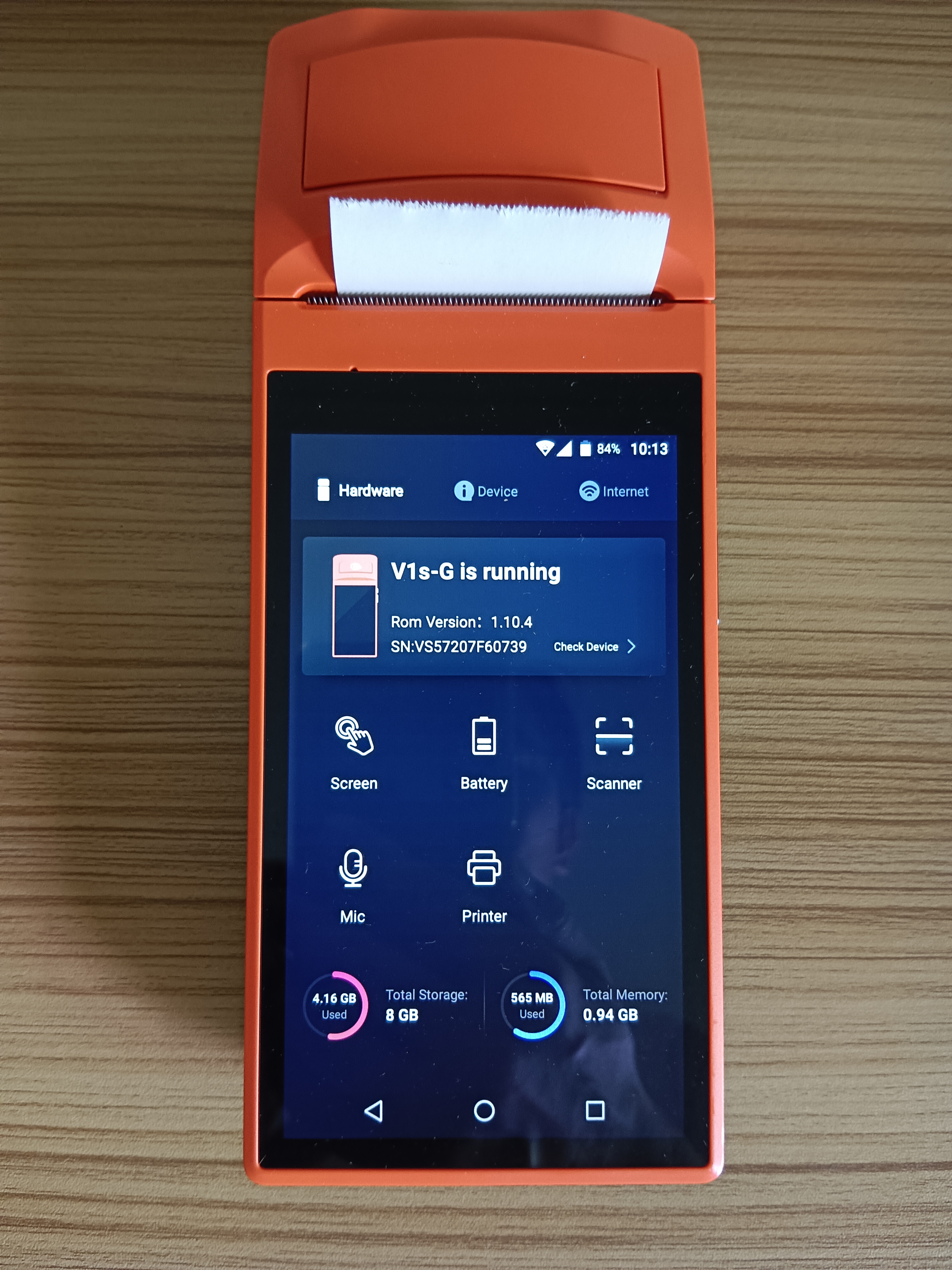 Sunmi V1S Handheld POS Terminal Smart Android POS - 我的网站