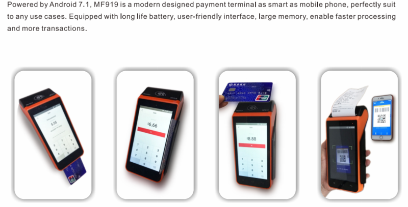 MoreFun MF919 Handheld POS Terminal Smart Android POS - 我的网站